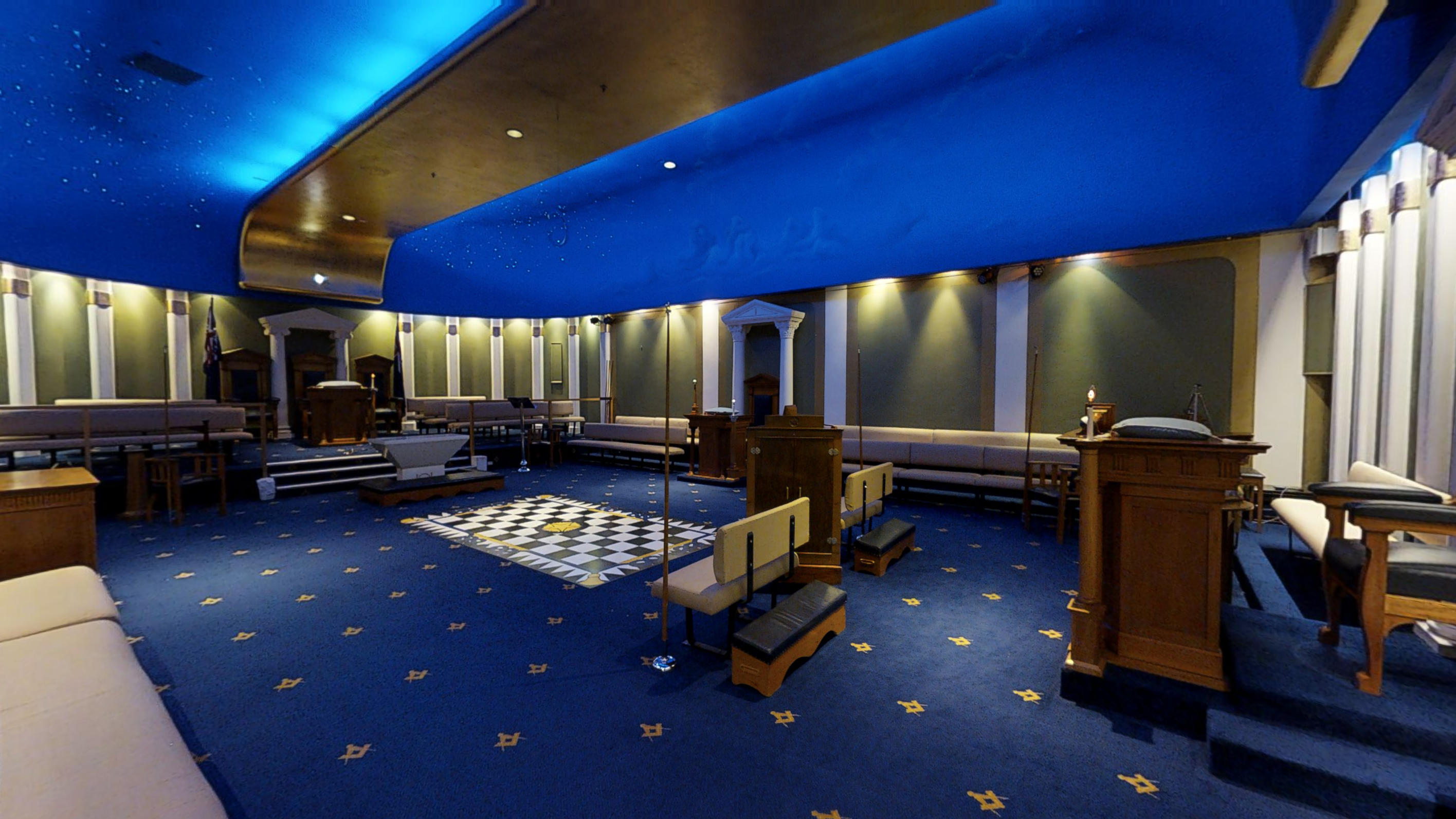 Freemason Lodge 360 Virtual Tours | Jolt Media Australia